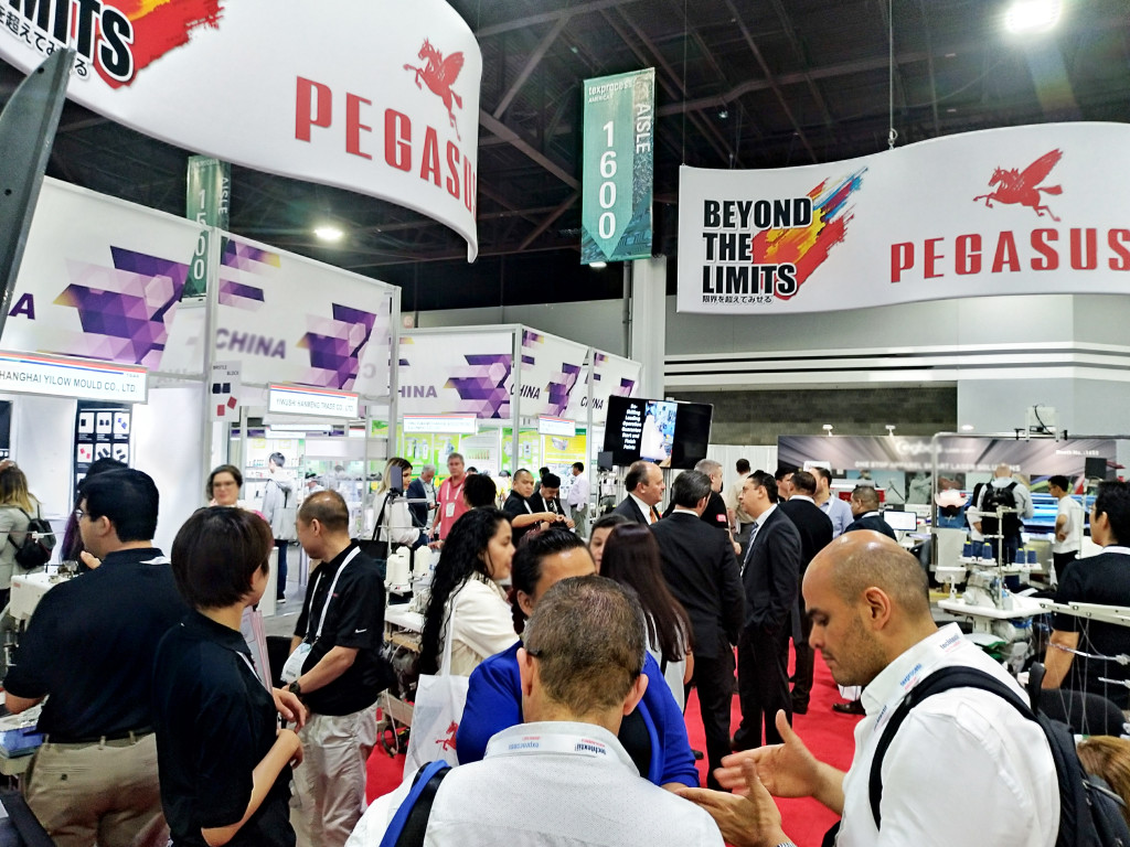 Texprocess Americas 2018～レビュー～ | 株式会社PEGASUS